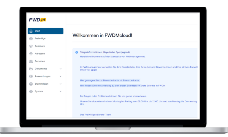 Bewerbungsportal FWD - BSJ